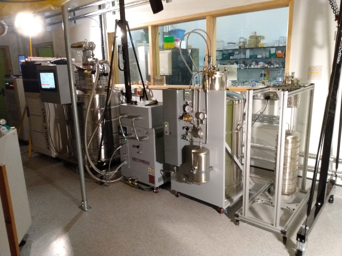 What goes up does not come down: Helium recovery and liquefaction at the University of Edinburgh ...